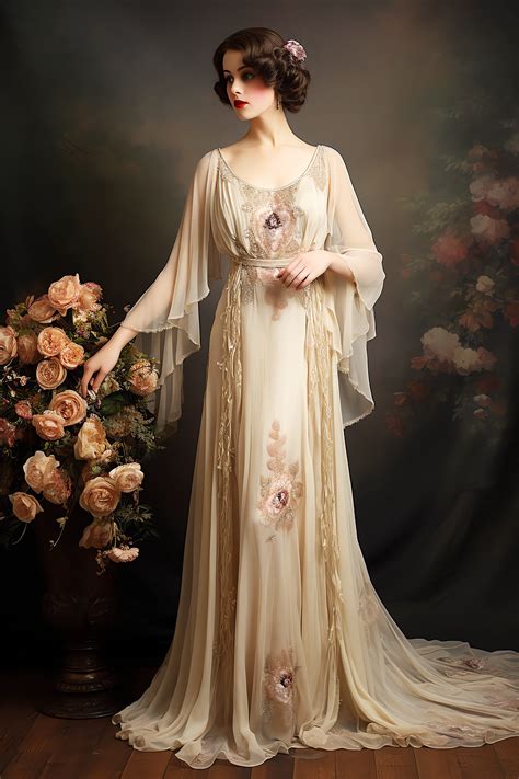 Download Ai Generated Vintage Woman Royalty Free Stock Illustration Image Pixabay