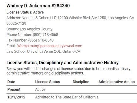 Attorney Whitney Ackerman Loses Motion To Withdraw In Embarrassing Fashion