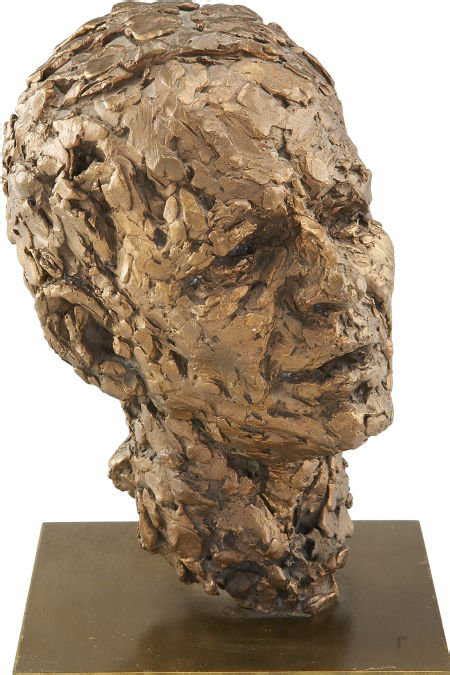 49248 Frank Sinatra Bust A Life Size Bronze Bust Of O