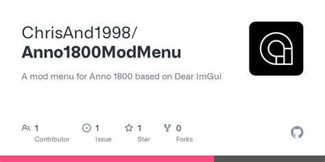 Github Chrisand Anno Modmenu A Mod Menu For Anno Based