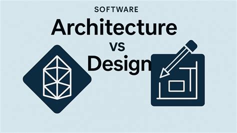 Architecture Vs Design