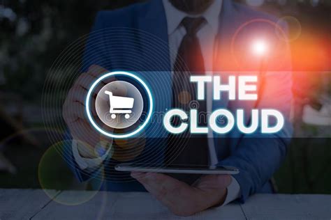 Word Writing Text The Cloud Business Concept For Programs Used In