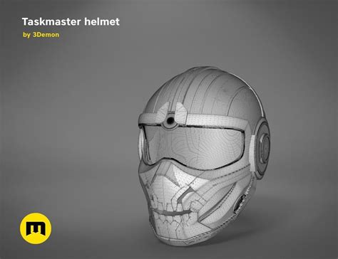 Taskmaster Helmet 3d Model 3d Printable Cgtrader