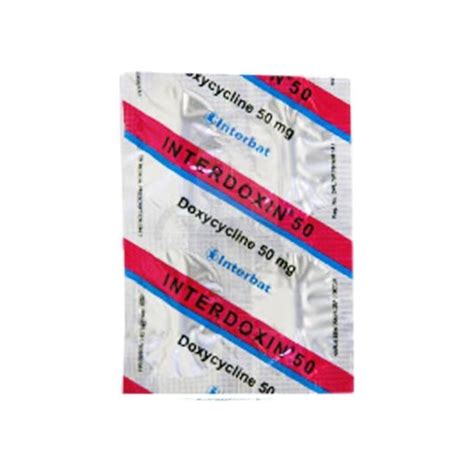 Interdoxin 50 Mg 4 Kapsul Bali Pharmacy