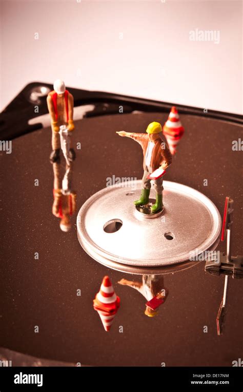 Repairing An Hard Drive Stock Photo Alamy