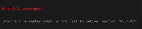 Mysql Weekday How Does Weekday Work In Mysql Examples