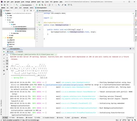 Spring Boot Application Displays No Error But Tomcat Not Initialized