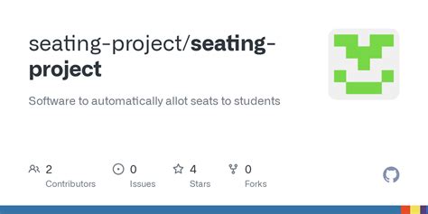 github seating project seating project software to automatically