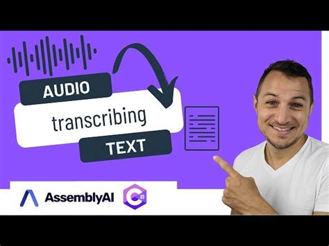 Free Video Transcribing Audio Files Using Assemblyai And C Tutorial From Tutorialseu Class