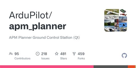 GitHub ArduPilot Apm Planner APM Planner Ground Control Station Qt