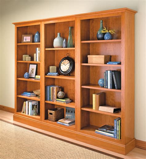 Classic Bookcase Woodworking Project Woodsmith Plans