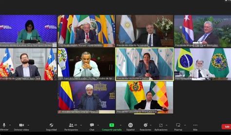 Declaración Presidencial Alianza De Países De América Latina Y El
