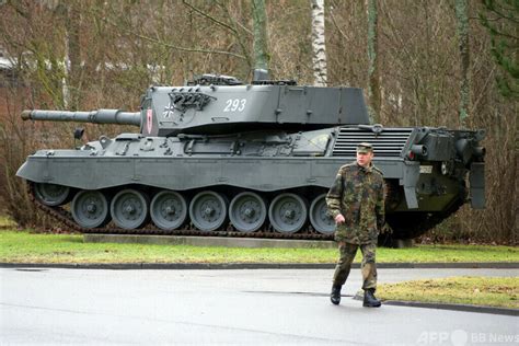 旧式のレオパルト1戦車、ウクライナへの輸出承認 独政府 写真4枚 国際ニュース：afpbb News
