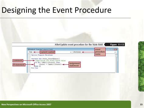 Ppt Access Tutorial 11 Using And Writing Visual Basic For