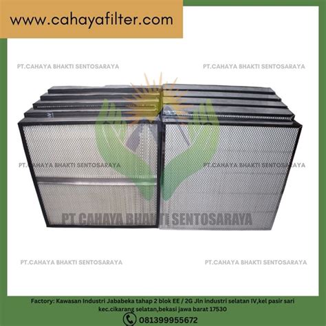 Jual Pre Filter Pleated With Mesh Grid Oleh Pt Cahaya Bhakti Sentosaraya Cahaya Filter