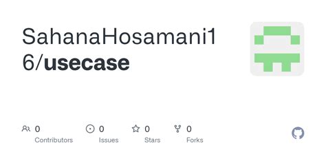 GitHub SahanaHosamani16 Usecase