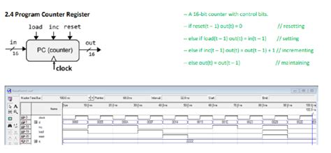 2 4 program counter register a 16 bit counter with