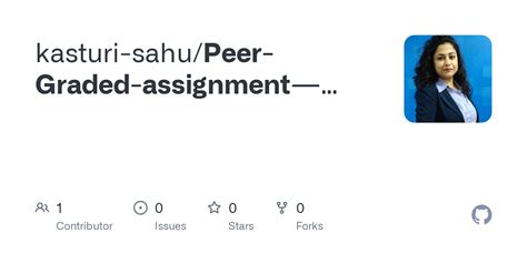 github kasturi sahu peer graded assignment coursera course 9 week 5