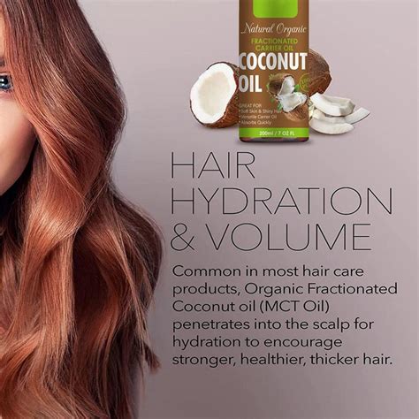 Pure Coconut Oil Relaxing Massage Oil Liquid Carrier Oil Natural Body