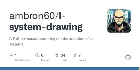 github ambron60 l system drawing a python based rendering or interpretation of l systems