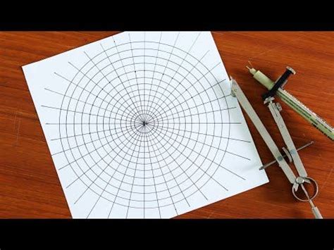 How To Draw Grid For Mandala Art Mandala Basic Grid Tutorial YouTube En Mandalas