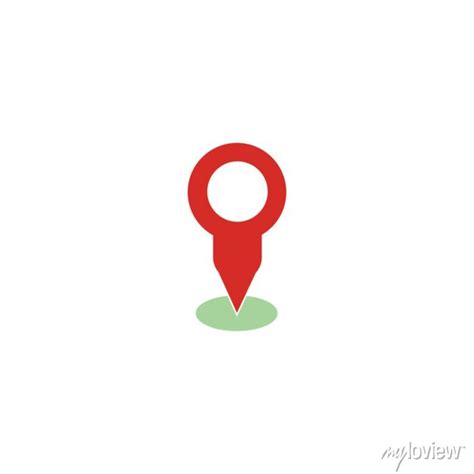 Map Point Signs Placeholder Maps And Location Icon Symbol Cartazes Para A Parede • Posters