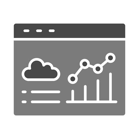 Premium Vector Forecast Analytics Icon