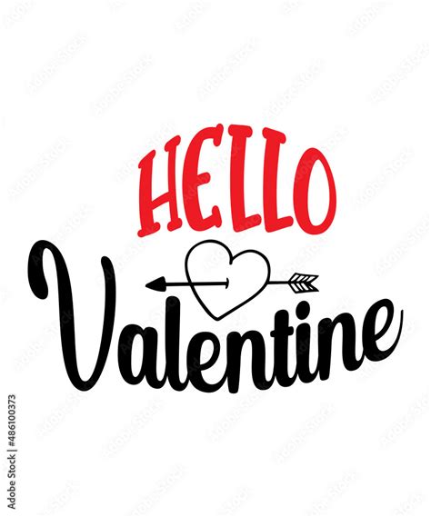 14 Valentines Day Quote Svg Bundle Valentine Svg Hello Valentine