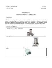 Sieve Analysis Of Aggregates Understanding Particle Sizes And Course Hero