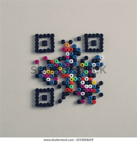 Simple Qr Code Made Out Plastic Ai Generated Image 2553858659 Shutterstock