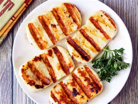 Halloumi Cheese Grilled Or Pan Fried Healthy Recipes Blog