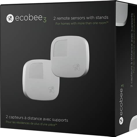Ecobee Remote Temperature Sensor For Ecobee3 2 Pack Controls And Accessories