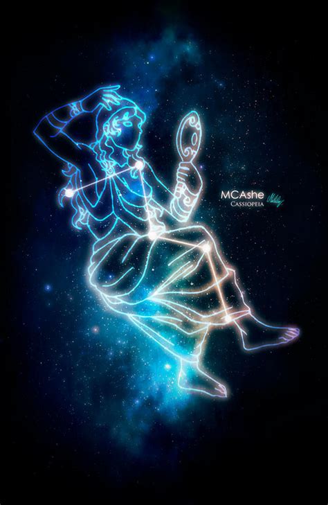 Cassiopeia Constellation By Mcashe By Mcashe On Deviantart