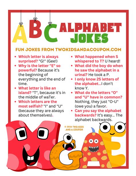 Mind Your Ps And Qs With The Funniest Alphabet Jokes
