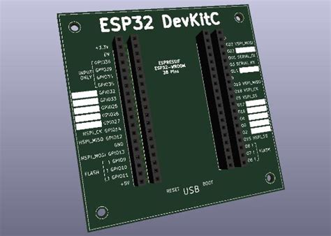 Esp32 Devkitc Adapter Breakout Expansion 38 Pin Share Project Pcbway