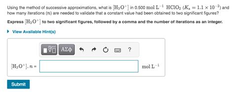 Solved Using The Method Of Successive Approximations What