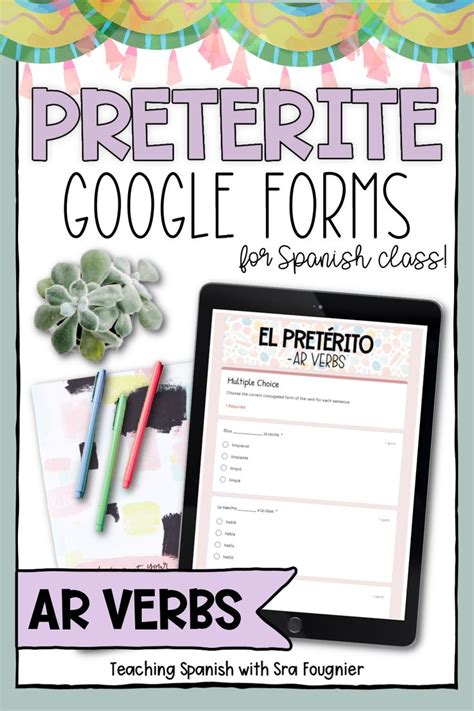 Editable Spanish Preterite Ar Verbs Assessment
