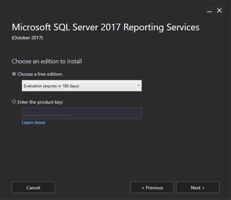 Find Sql Server Reporting Services Product Key