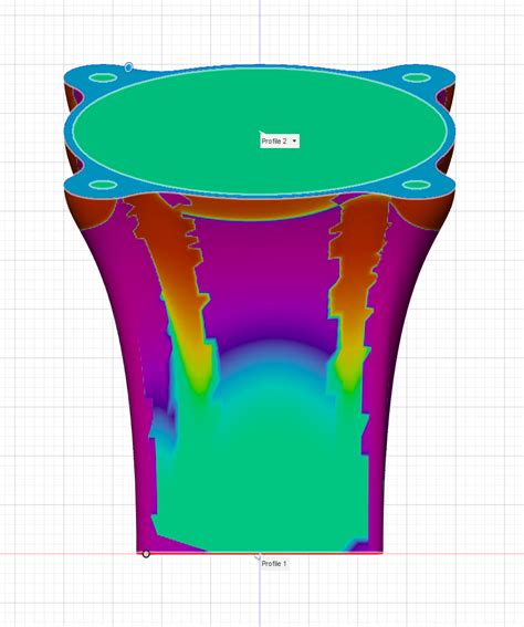 Problem Lofting Simple Shape To Complex Shape Autodesk Community
