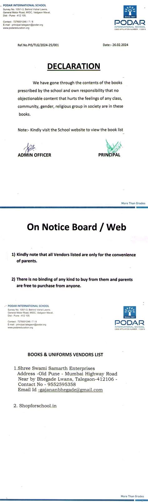 Sample Of Simple Declaration Letter Caresizsiniz Com