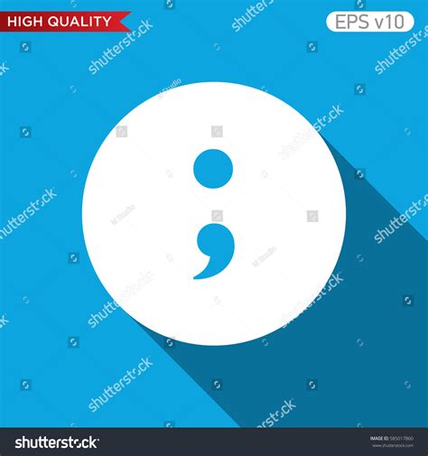 Semicolon Symbol Images Stock Photos Vectors Shutterstock