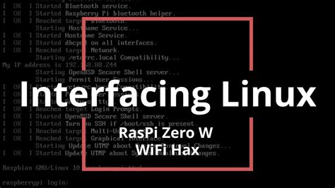 Interfacing Linux Raspberry Pi Zero Ssh And Wifi No Keyboard