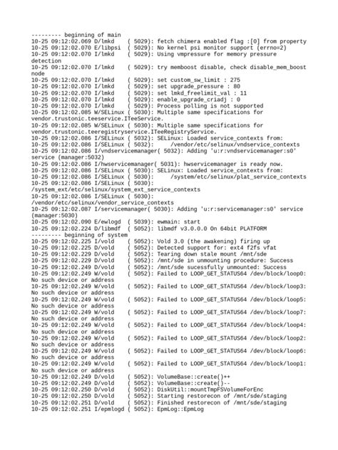 Logcat Prev Csc Log Pdf Information Technology Management