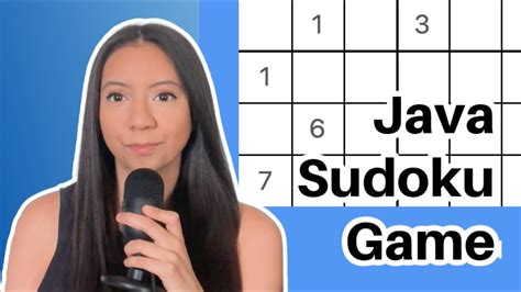 I Coded A Java Sudoku Game Youtube