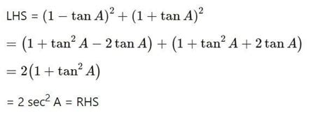 Prove Given Trignometric Identity