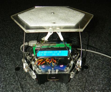 Arduino Controlled Rotary Stewart Platform 4 Steps With Pictures Instructables