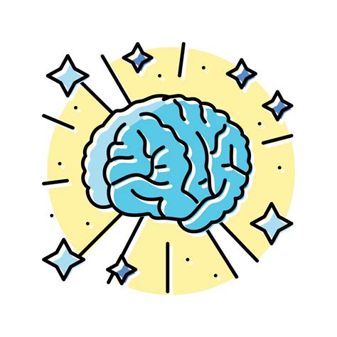 Genius Brain Color Icon Vector Illustration 21159913 Vector Art At Vecteezy