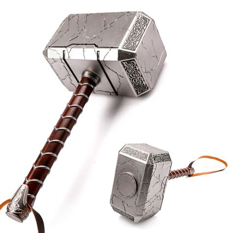Thor Cracked Mjolnir Hammer Love And Thunder Toy Cosplay Hobbies And Toys Toys And Games On Carousell