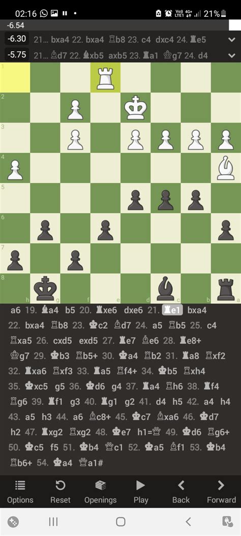 i once somehow arrived at this position where all my pawns are alive