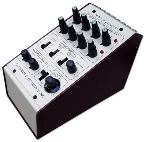Oberheim Mini Sequencer Vintage Synth Explorer